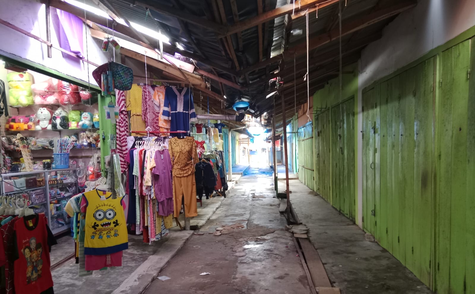 Ini Keluhan Pedagang Pasar Way Jepara Sepi Pengunjung - bumione.com